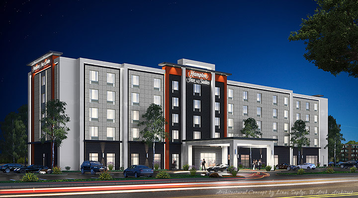 Hampton Inn – Thunder Bay. Ontario – API Consultants
